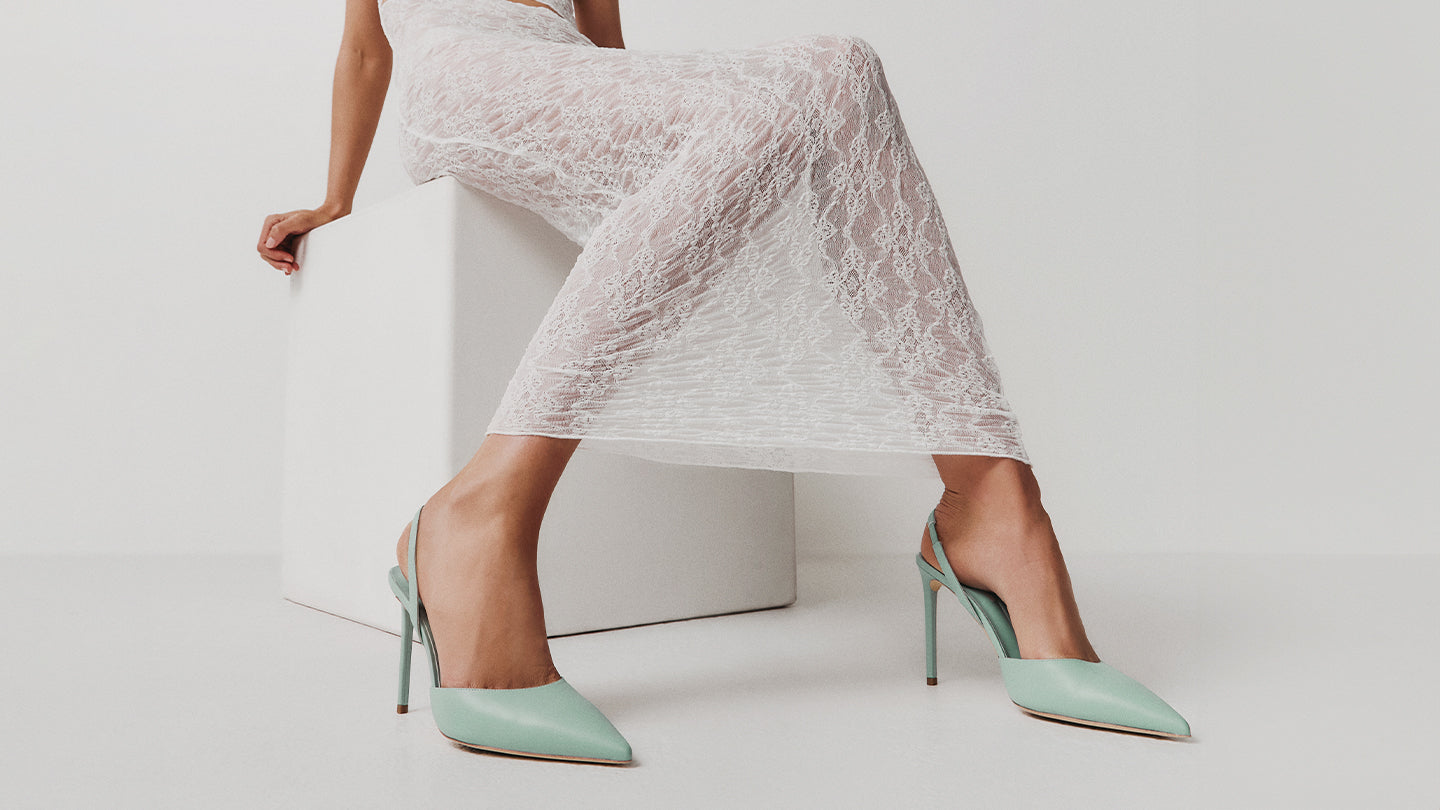 Caprice Silver Nappa Metallic Heels | Heels | Tony Bianco