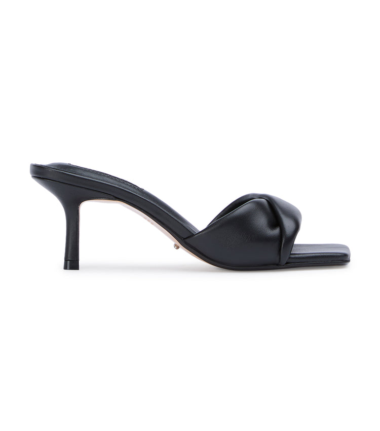 Alexa Black Nappa Heels | Heels | Tony Bianco