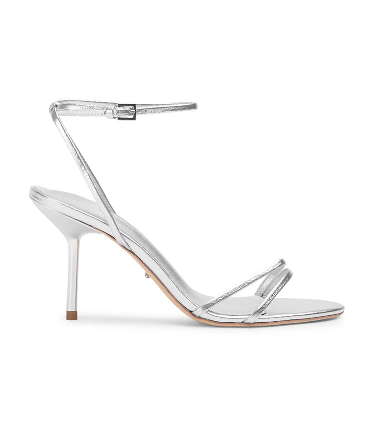 Mariah Silver Nappa Metallic – Tony Bianco